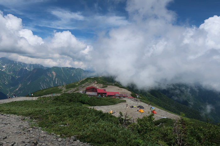 No.1 真夏の蝶ヶ岳で嬉しい再会: 山で会いましょう